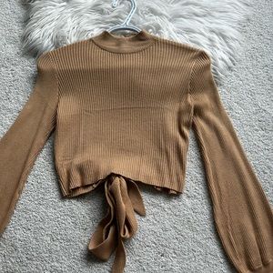 Tops | Open Back Turtle Neck | Poshmark